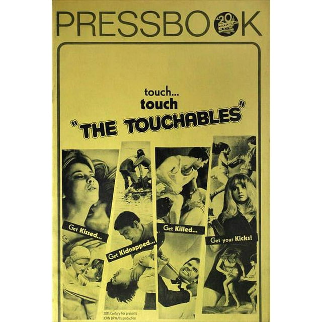 The Touchables - movie POSTER (Style B) (27" x 40") (1968) - Walmart.com