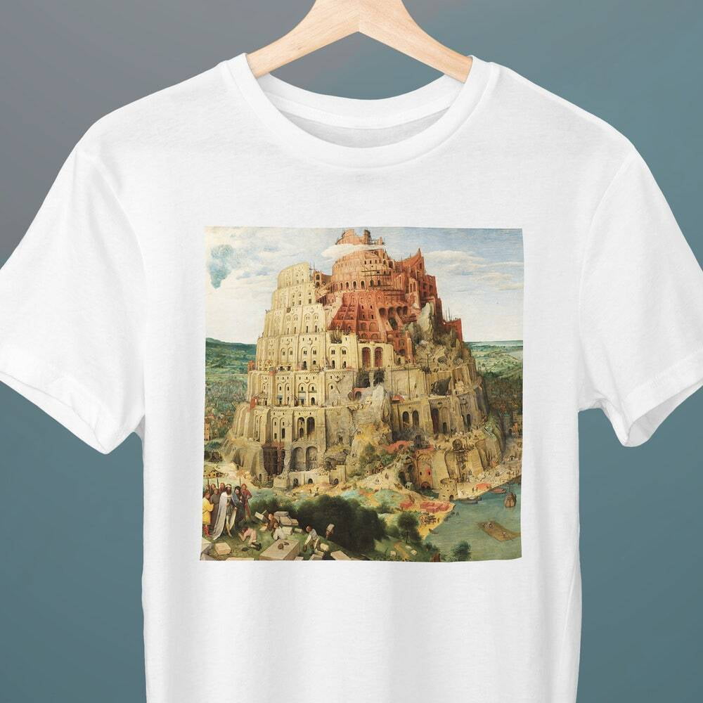 The Tower of Babel (Vienna), Pieter Bruegel the Elder Painting, Unisex ...