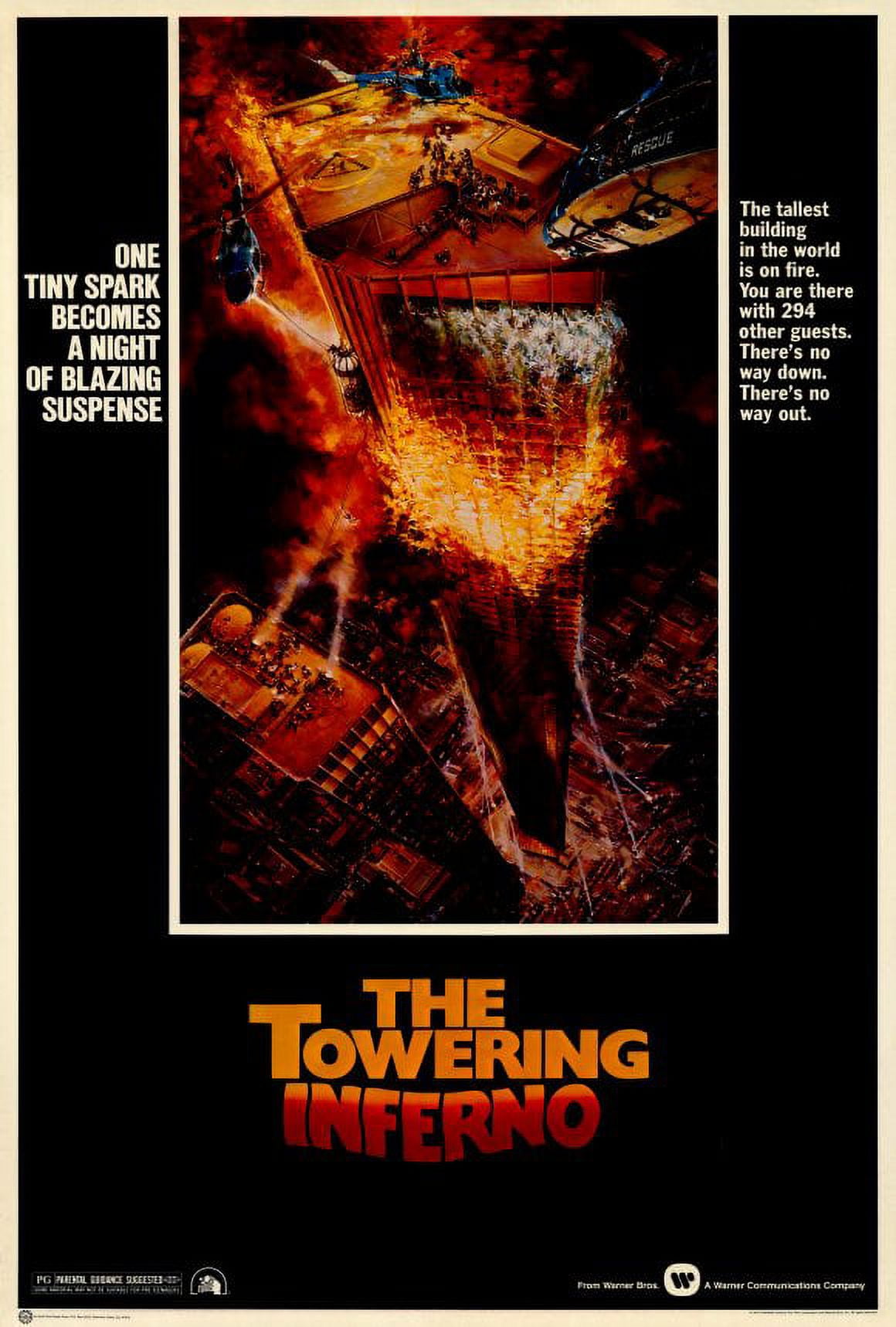 Towering Inferno Movie Poster