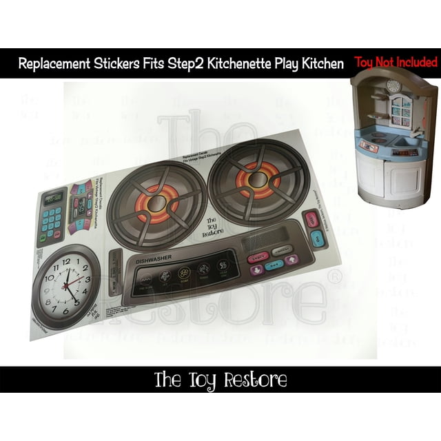 The Toy Restore Replacement Stickers Spare Decals fits Step 2 Step2 ...