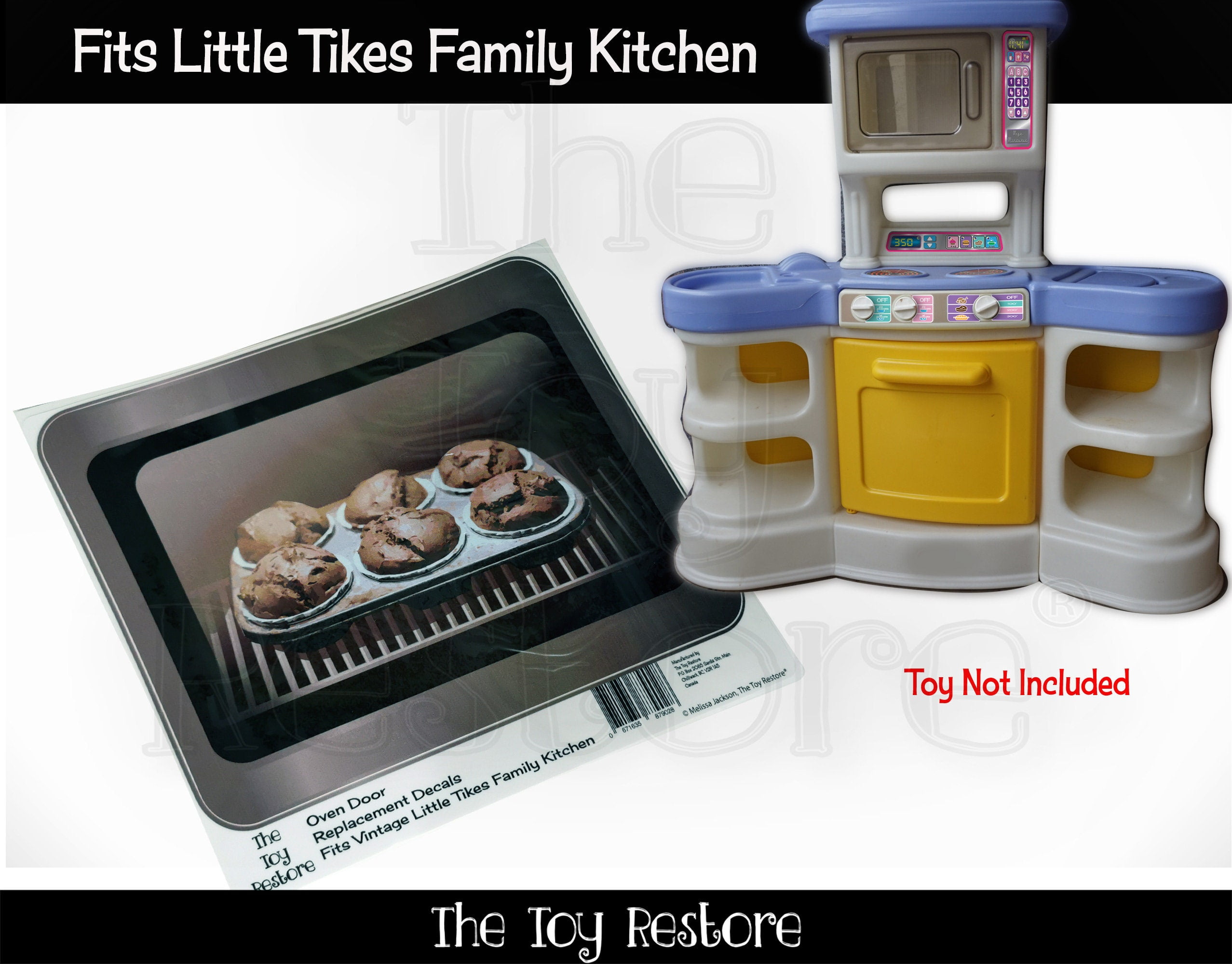 The Toy Restore Replacement Stickers fits Little Tikes Family Play ...