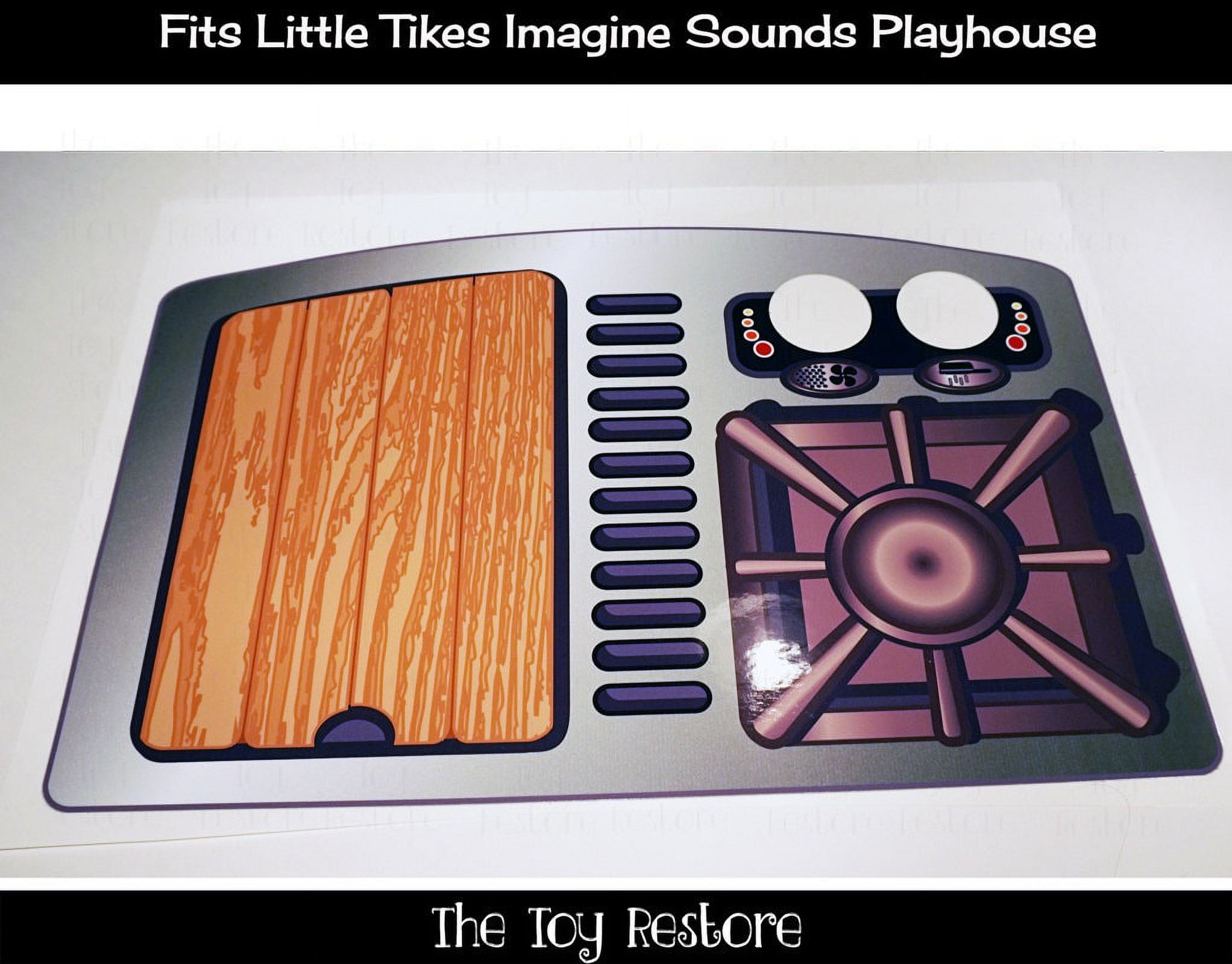 The Toy Restore Replacement Stickers fits Little Tikes Imagine Sounds ...