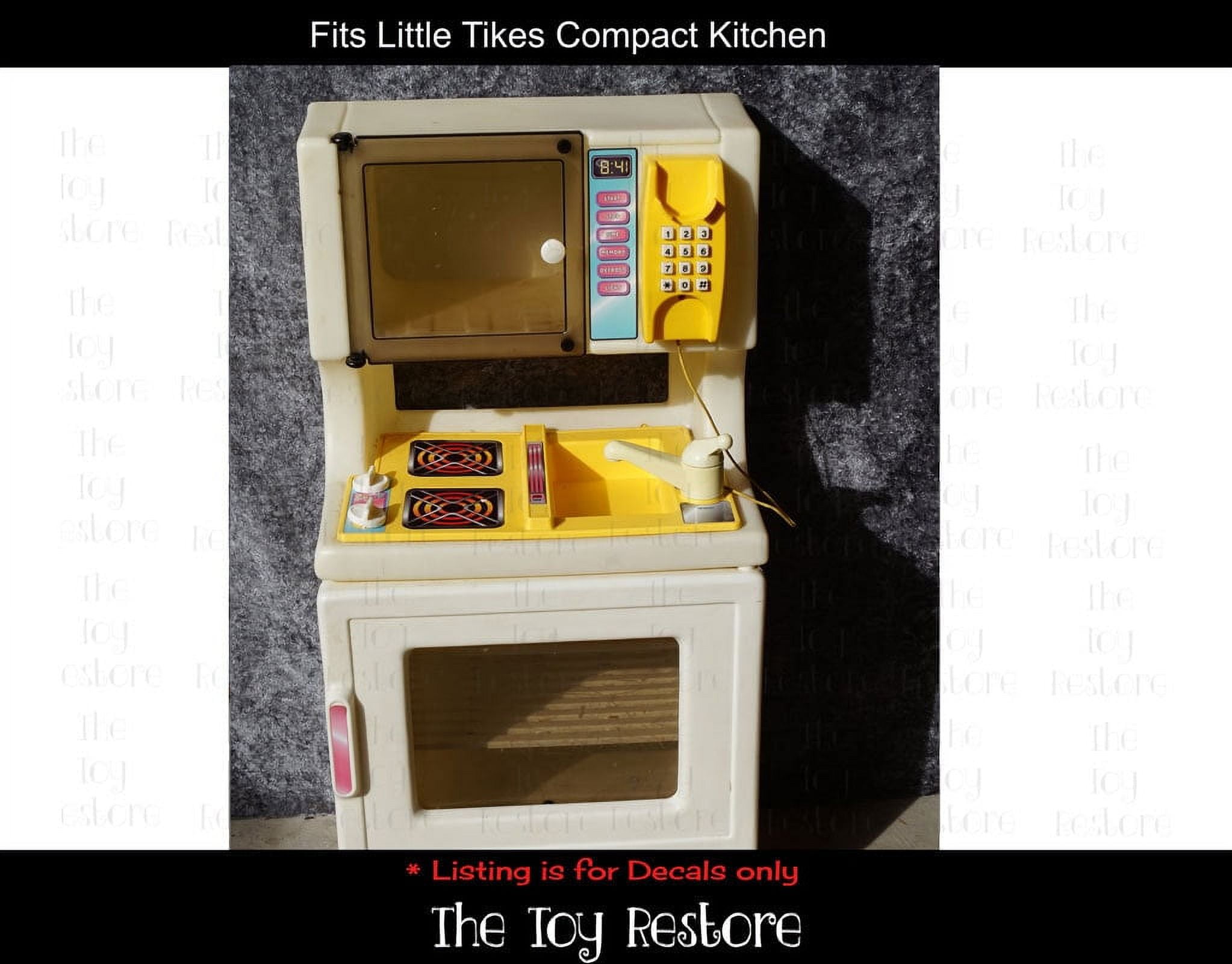 The Toy Restore Replacement Stickers for Vtg Little Tikes Compact ...