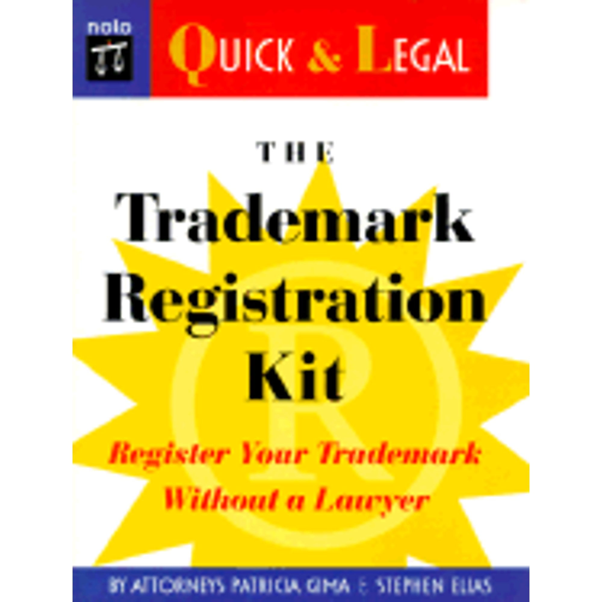 Pre-Owned The Trademark Registration Kit (Paperback) by Patricia Gima ...