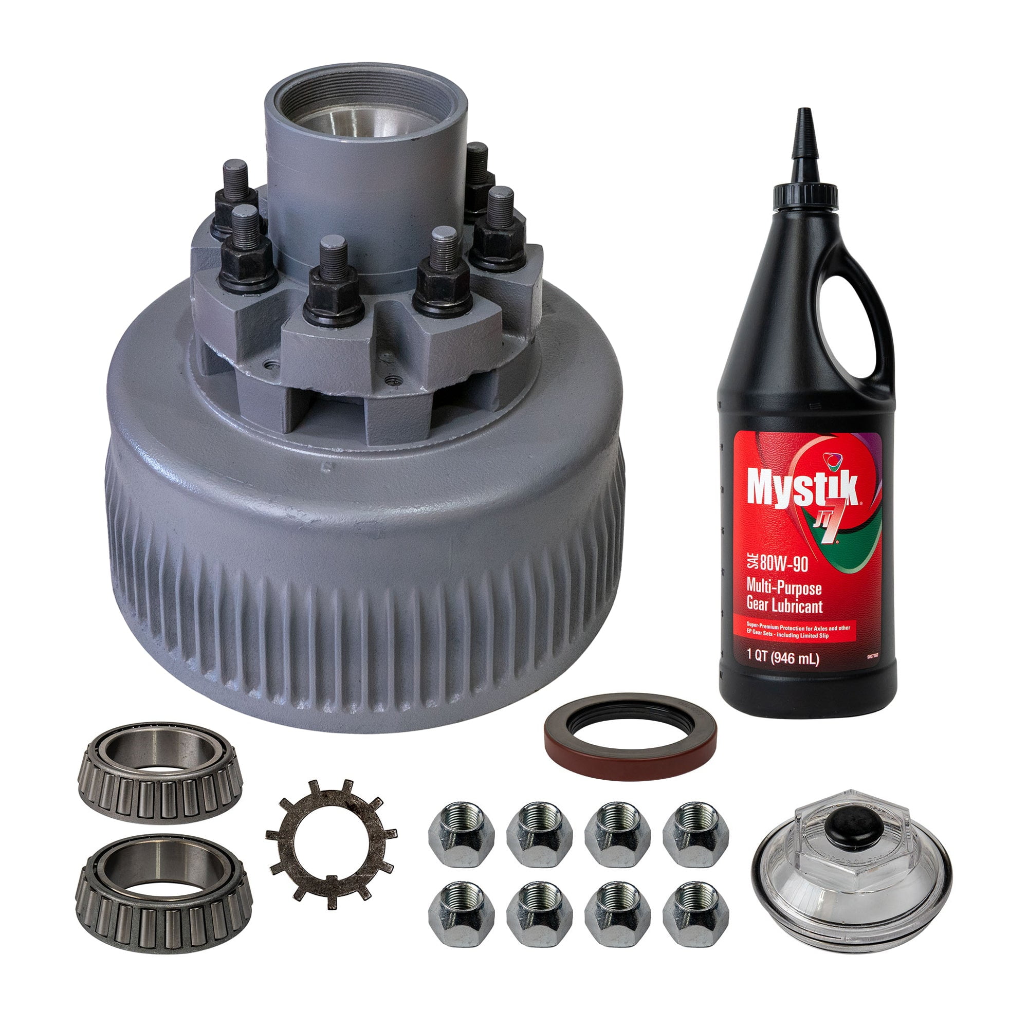 The Trailer Parts Outlet - 12K TK Axle Hub & Drum -12000lb capacity ...