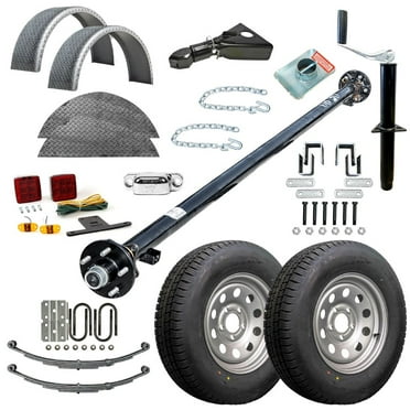 8000 lb TK Hybrid Tandem Axle Bumper Pull Trailer Parts Kit - 16K ...