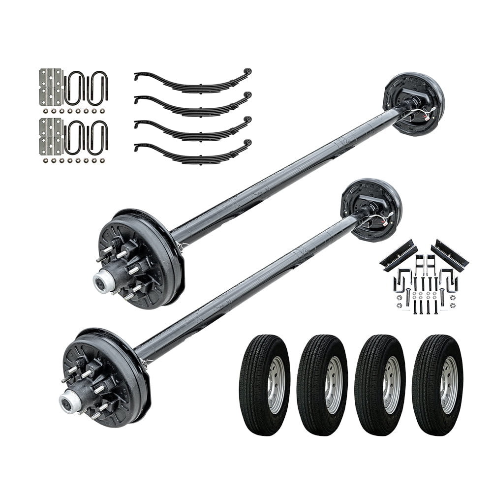 The Trailer Parts Outlet - 7000 lb Heavy Duty Tandem Axle TK Trailer ...