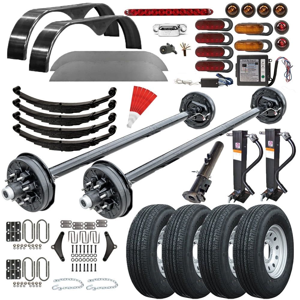 The Trailer Parts Outlet - 7000 lb TK Tandem Axle Gooseneck Trailer ...