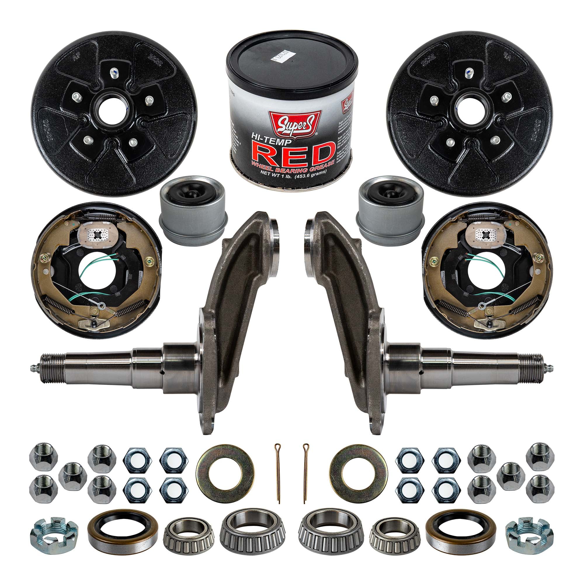 The Trailer Parts Outlet - #84 Weld-On Spindle With Flange for 3500 lb ...