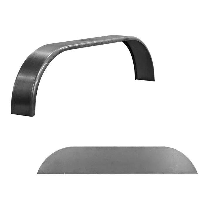 The Trailer Parts Outlet - Tandem Axle 9x72 Smooth Steel Rolled Fender ...