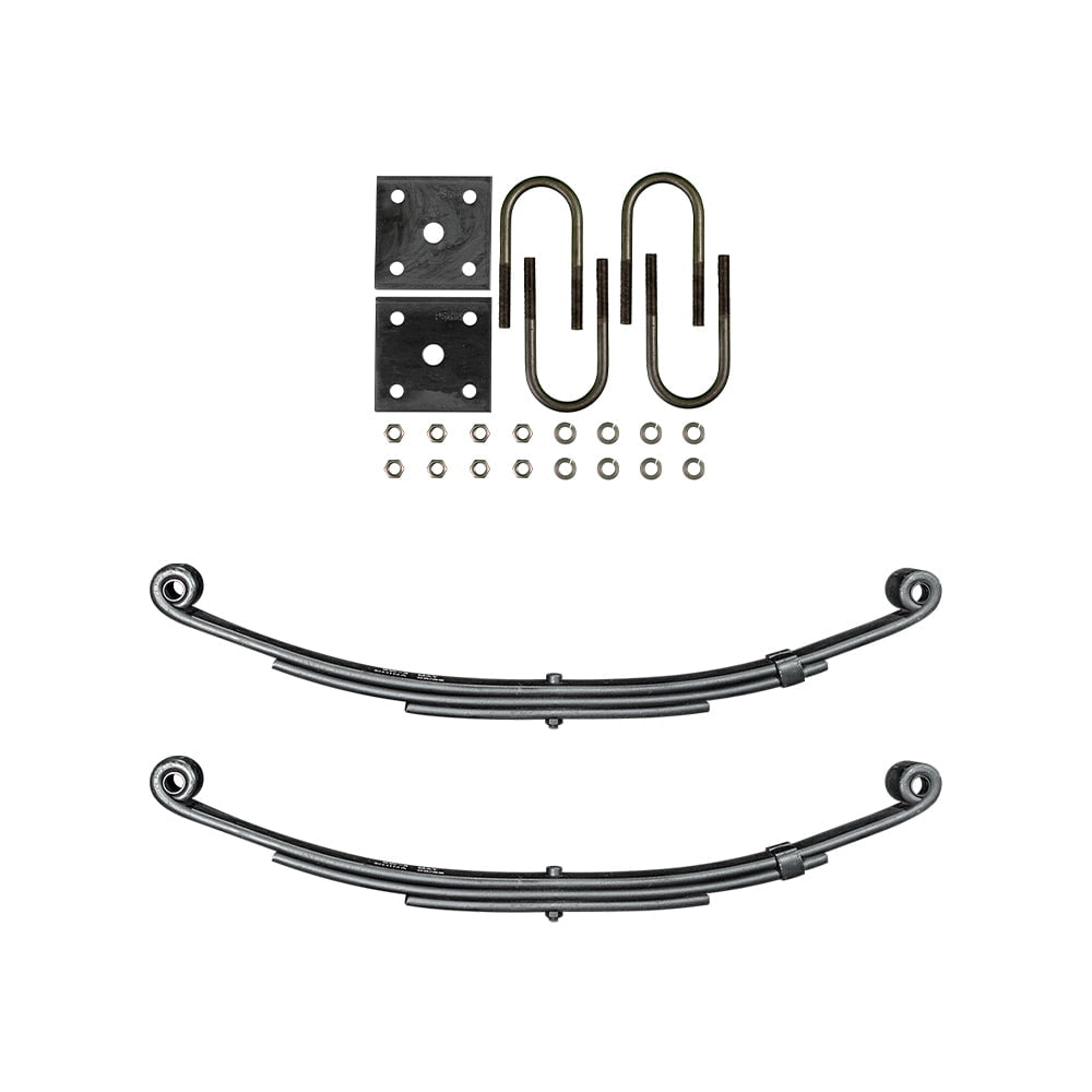 The Trailer Parts Outlet - Trailer 3 Leaf Double Eye Spring Suspension ...