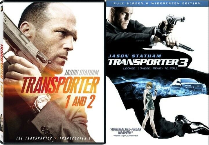 Jason Statham's The Transporter Trilogy (DVD, 2015) - Part 1, 2, & 3 ...