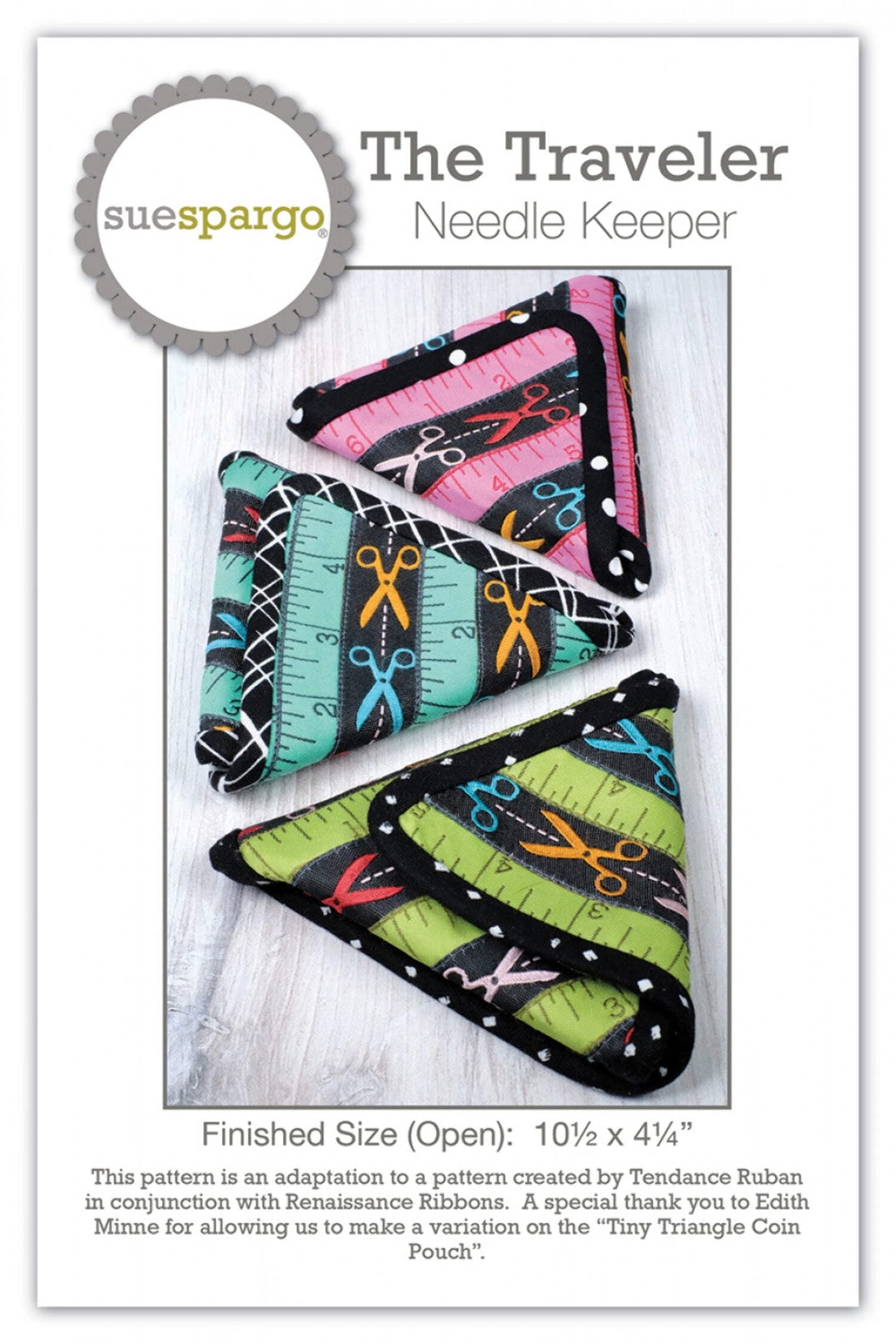 The Traveler Needle Keeper - Applique, Embroidery, and Sewing Pattern ...