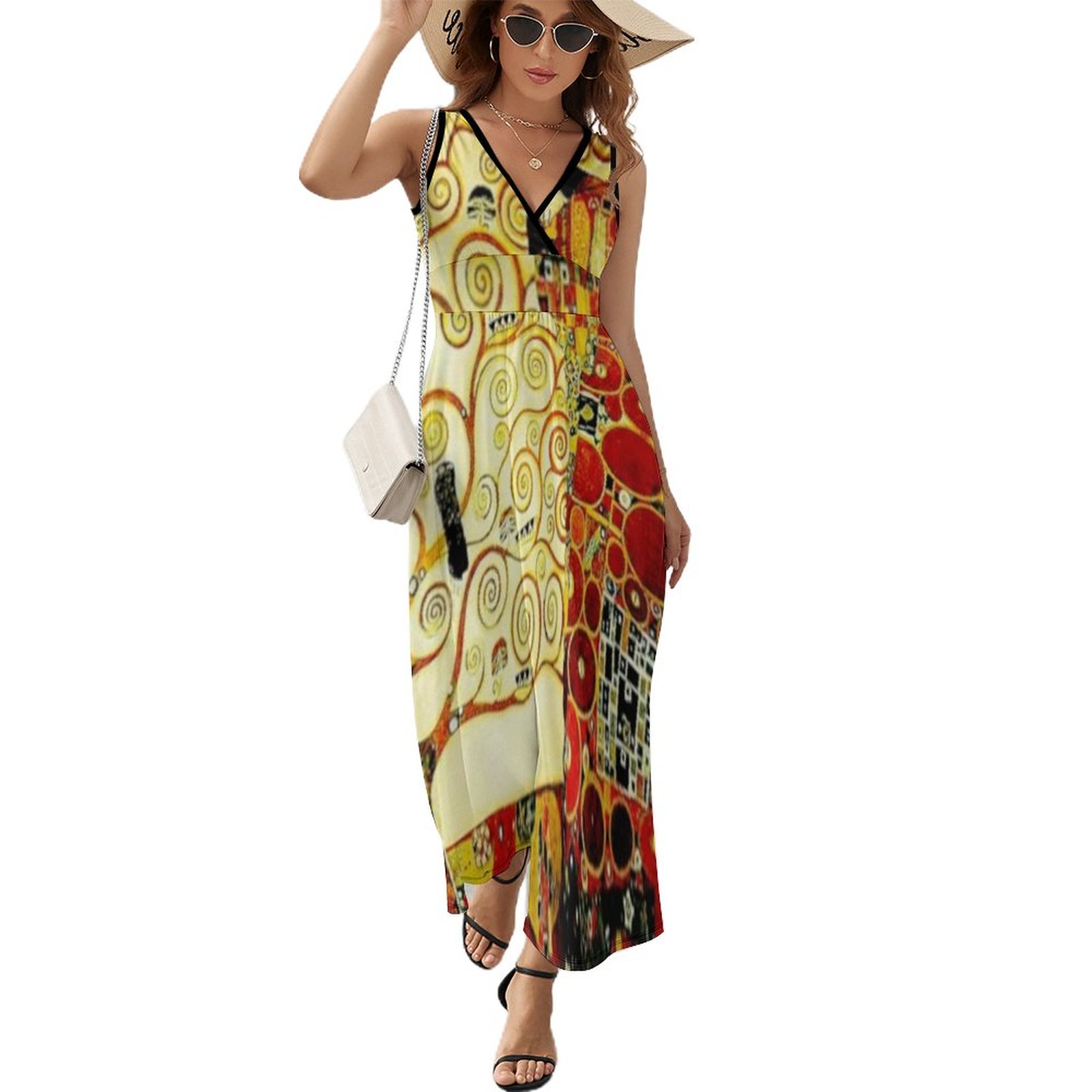The Tree of Life by Gustav Klimt | Art Nouveau Symbolism Sleeveless ...