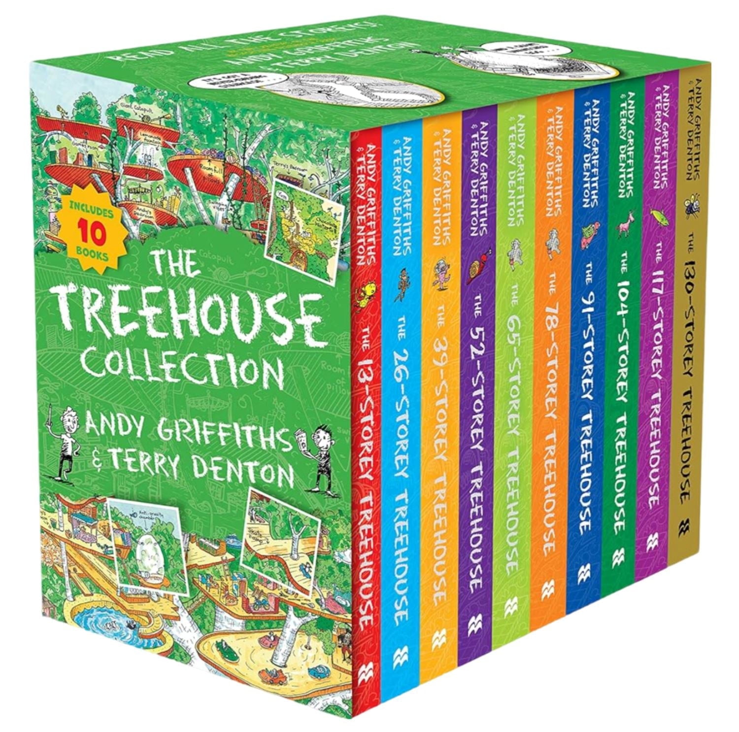 The Treehouse Series by Andy Griffiths & Terry Denton 10 Books ...