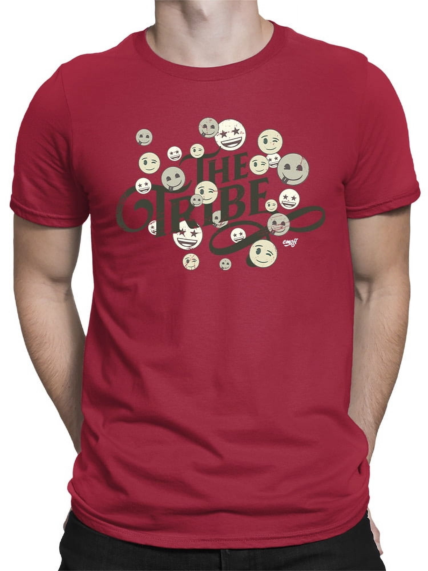 The Tribe - Vintage Emoji Crew Unity Graphic Men's T-shirt - Walmart.com