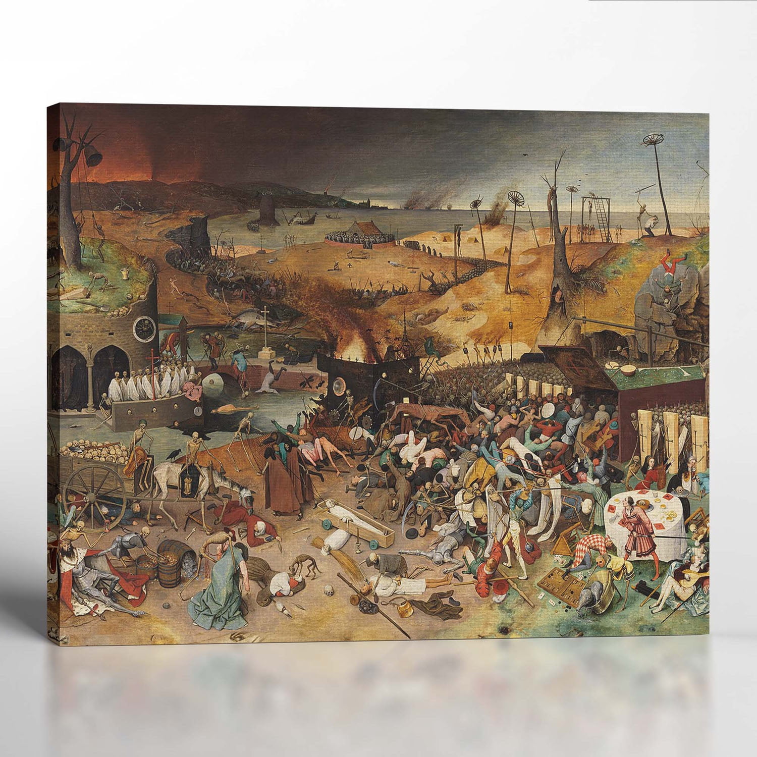 The Triumph of Death By Bruegel The Elder, Famous Paintings Wall Art ...