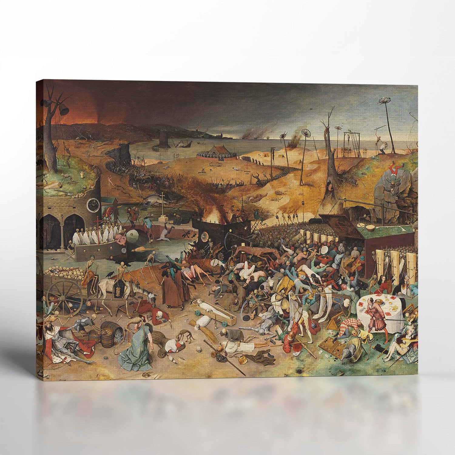 The Triumph of Death By Bruegel The Elder, Famous Paintings Wall Art ...