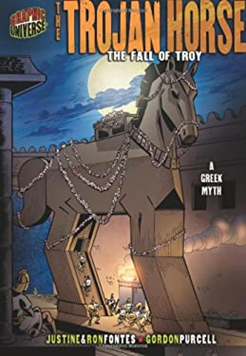 Pre-Owned The Trojan Horse: The Fall of Troy [a Greek Myth] (Library ...