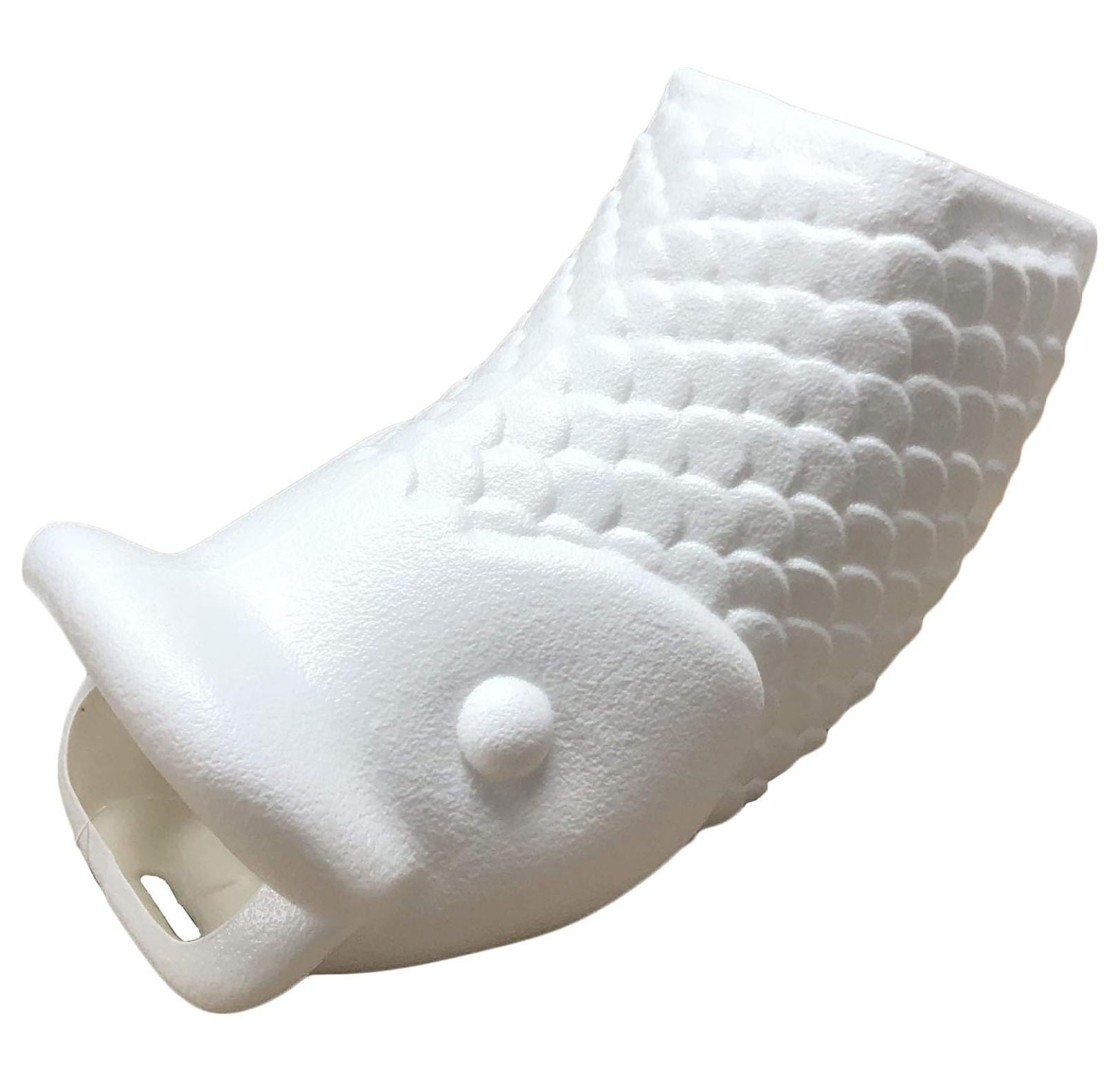 The Trout Spout | Decorative Gutter Elbow | for 2"x3" Downspout | White ...