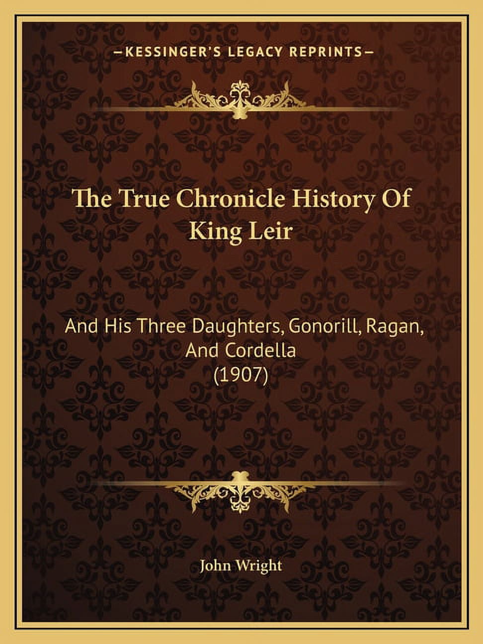 The True Chronicle History Of King Leir (Paperback) - Walmart.com