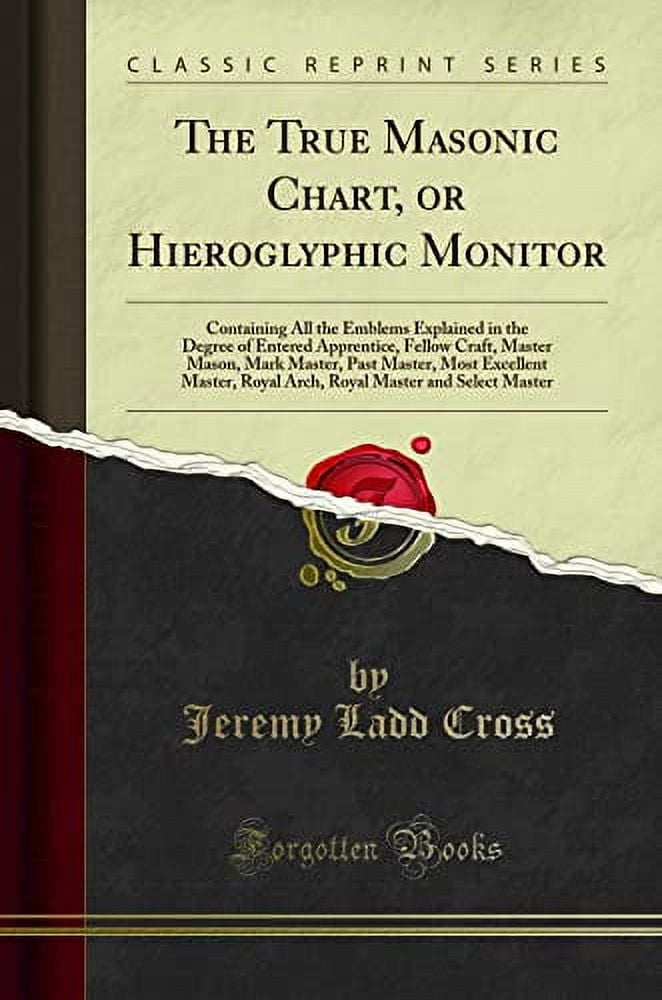 Pre-Owned The True Masonic Chart, or Hieroglyphic Monitor: Containing ...