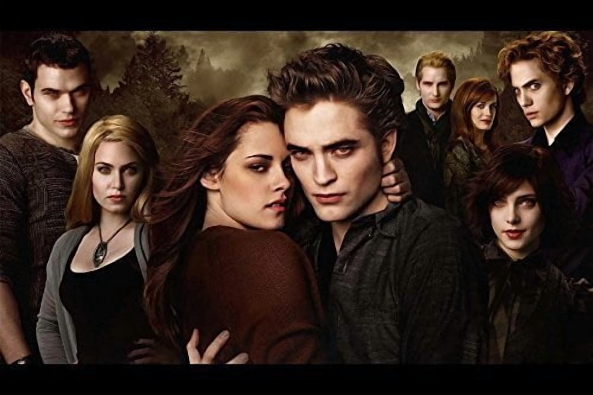 The Twilight Saga: Breaking Dawn - Fantasy Movie Poster Robert ...