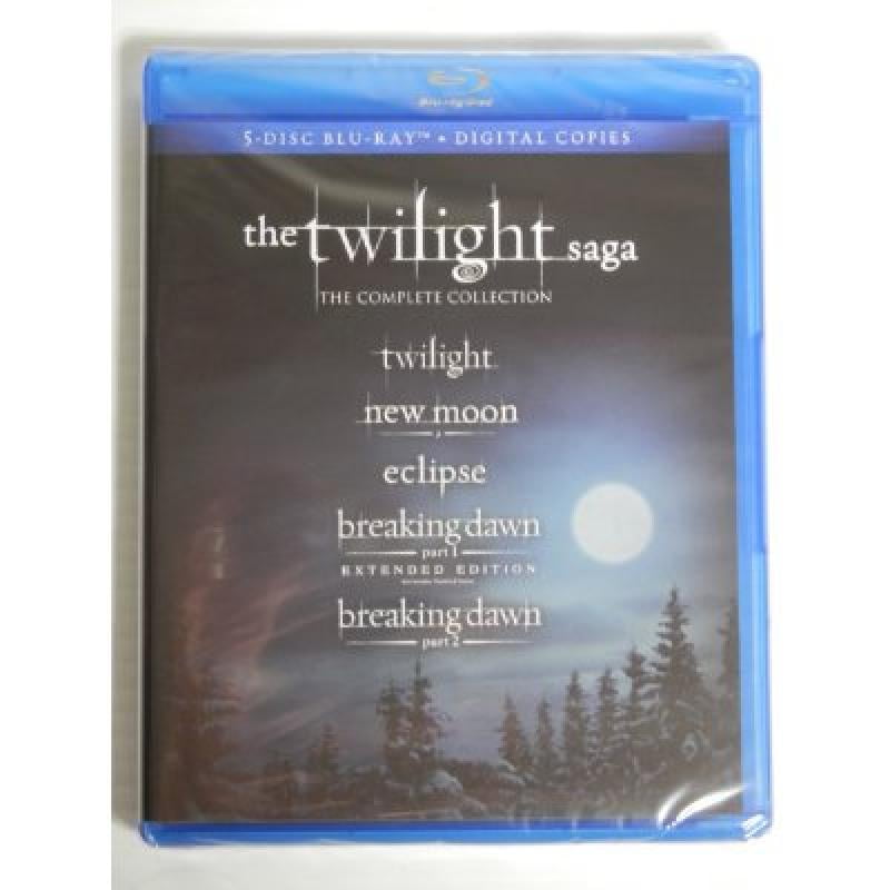 Pre-Owned The Twilight Saga: Complete Collection (5-Disc Blu-ray ...