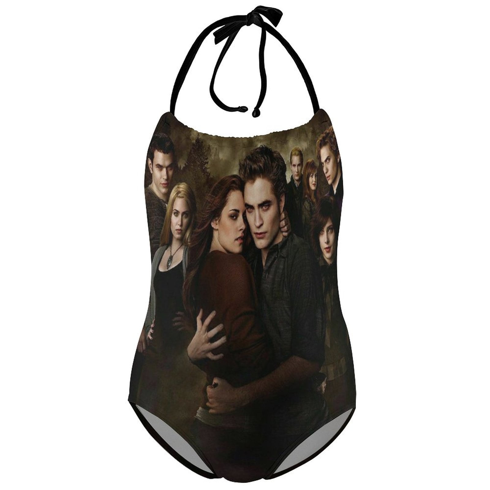 The Twilight Saga Girl's One-Piece Swimsuit Bathing Suit Soft Stretchy Children's Swimwear Swim ...