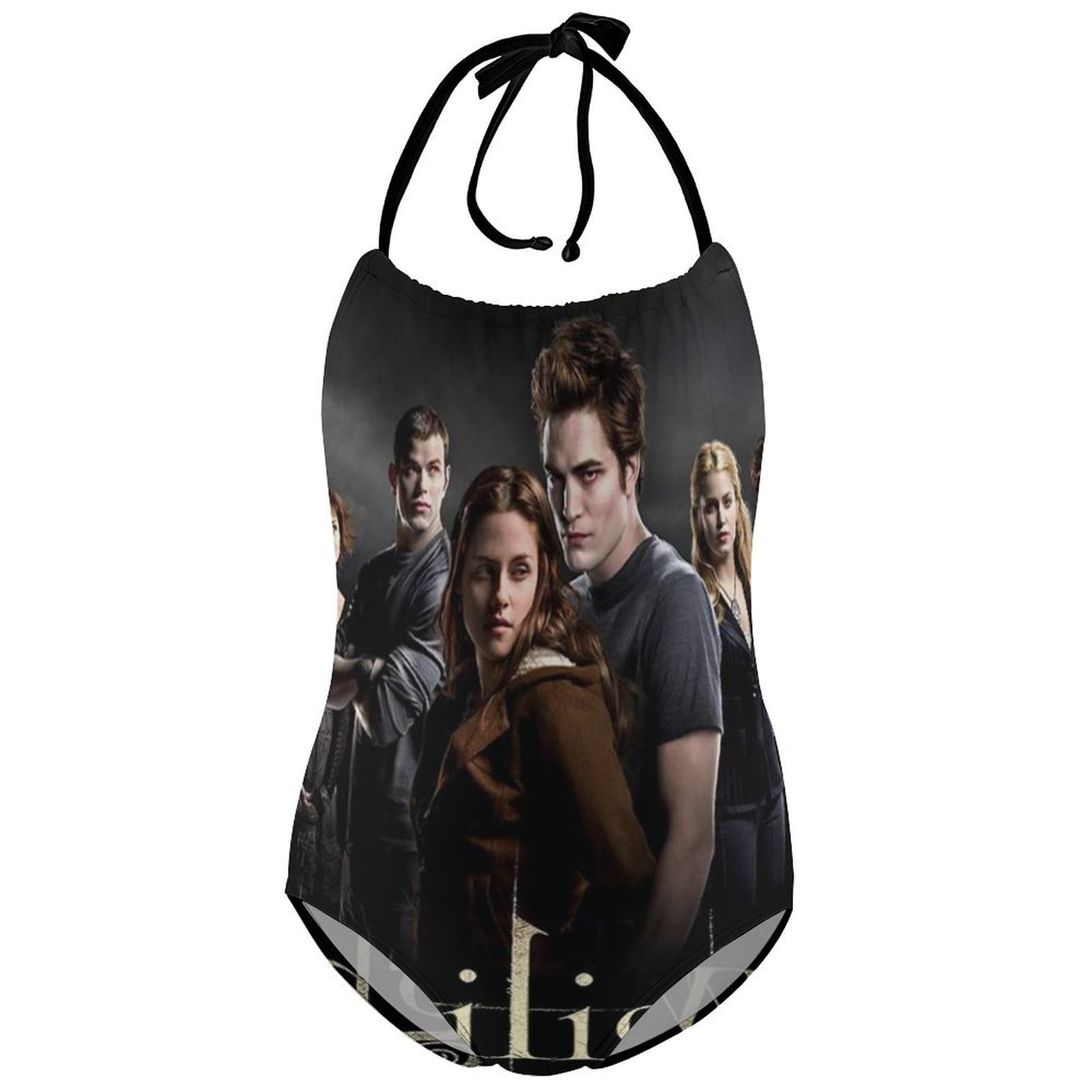 The Twilight Saga Girl's One-Piece Swimsuit Bathing Suit Soft Stretchy ...