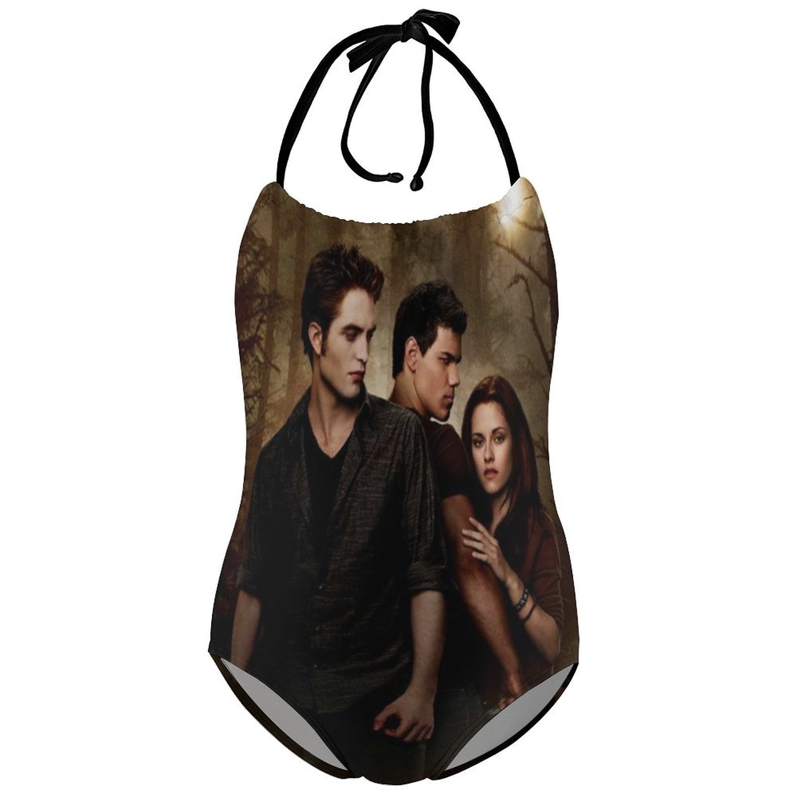 The Twilight Saga Girl's One-Piece Swimsuit Bathing Suit Soft Stretchy ...