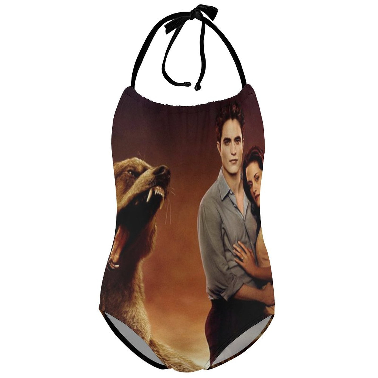 The Twilight Saga Girl's One-Piece Swimsuit Bathing Suit Soft Stretchy ...