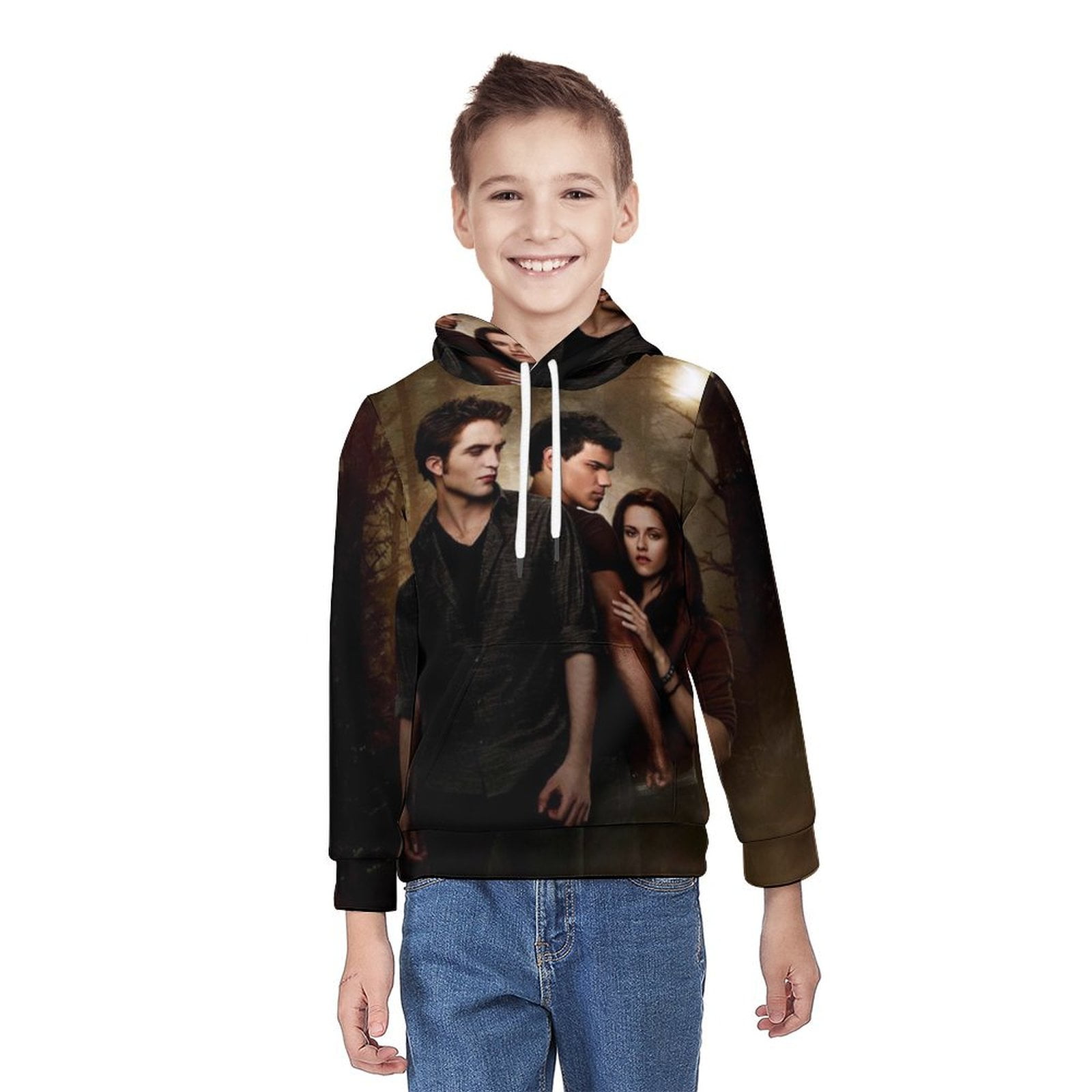 The Twilight Saga Kid Hoodies Boys Girls 3D Graphic Sweatshirt Long ...