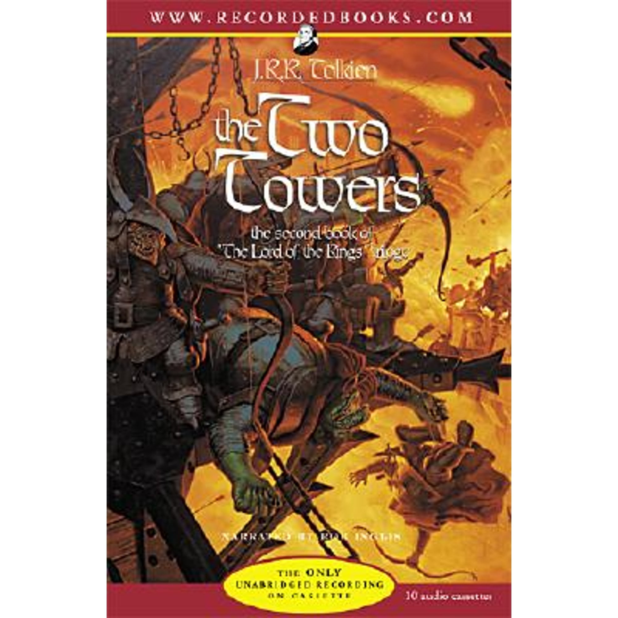 The Two Towers (Audiobook On Cassette Tape) by J R R Tolkien, Rob ...