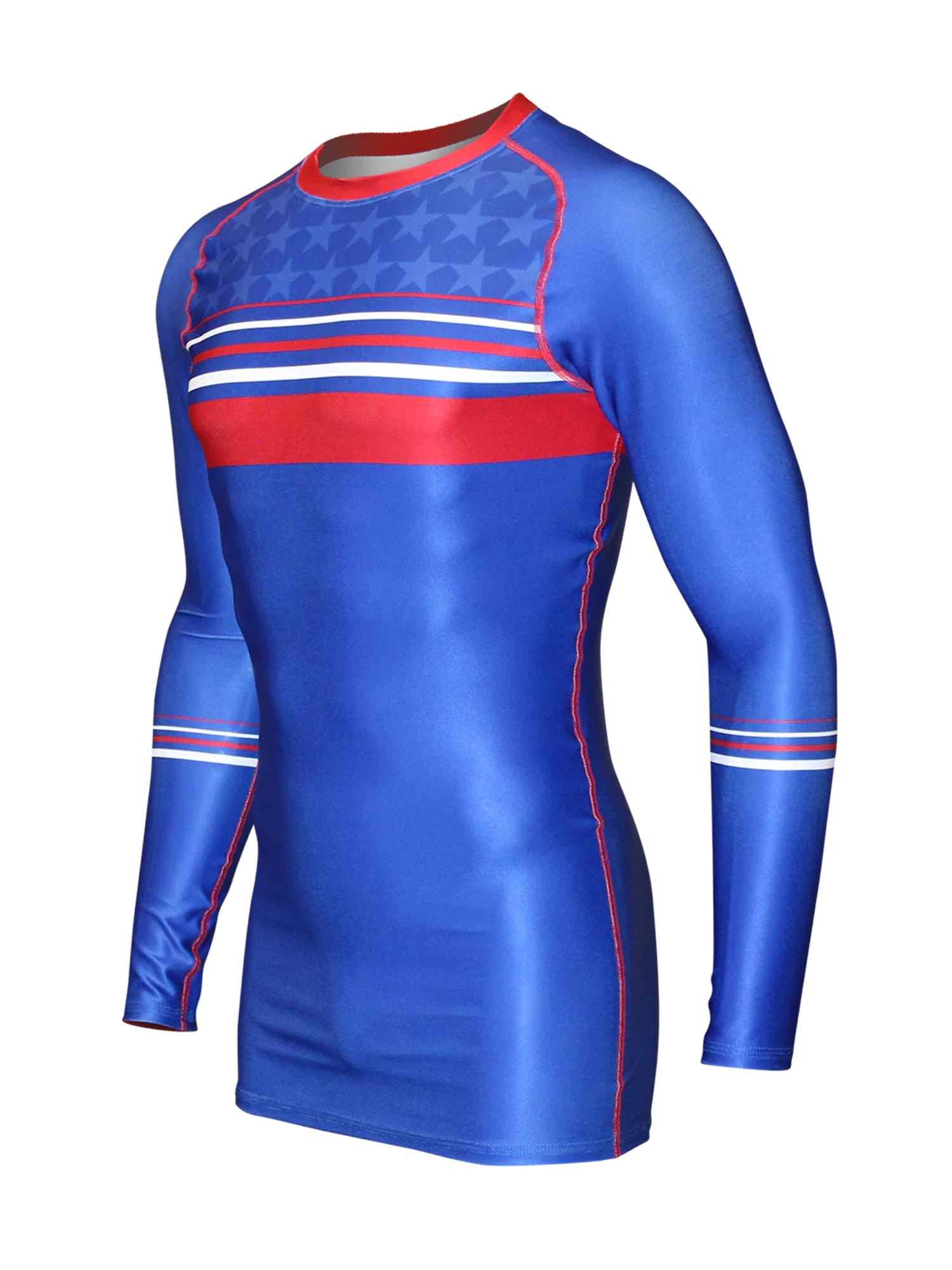 The U.S.A. Stripes Rash Guard - Walmart.com