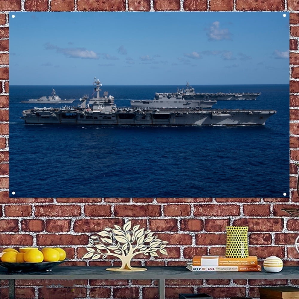 The USS Carl Vinson (CVN 70) Carrier Strike Group (CSG), USS Theodore ...