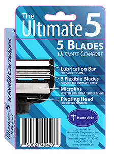 The Ultimate 5 Razor - Walmart.com