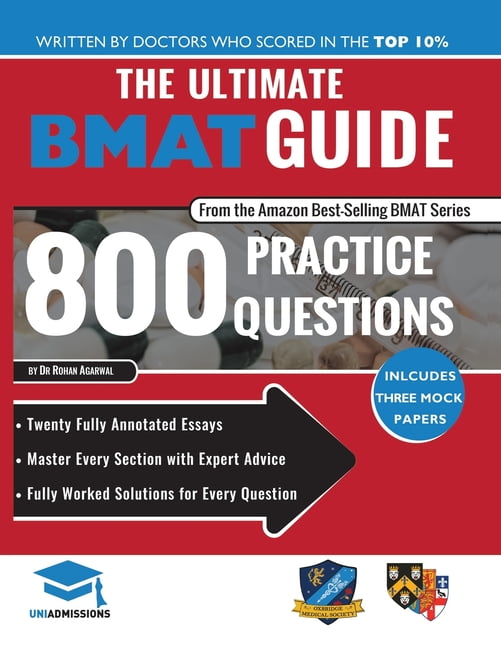 The Ultimate BMAT Guide: 800 Practice Questions - Walmart.com