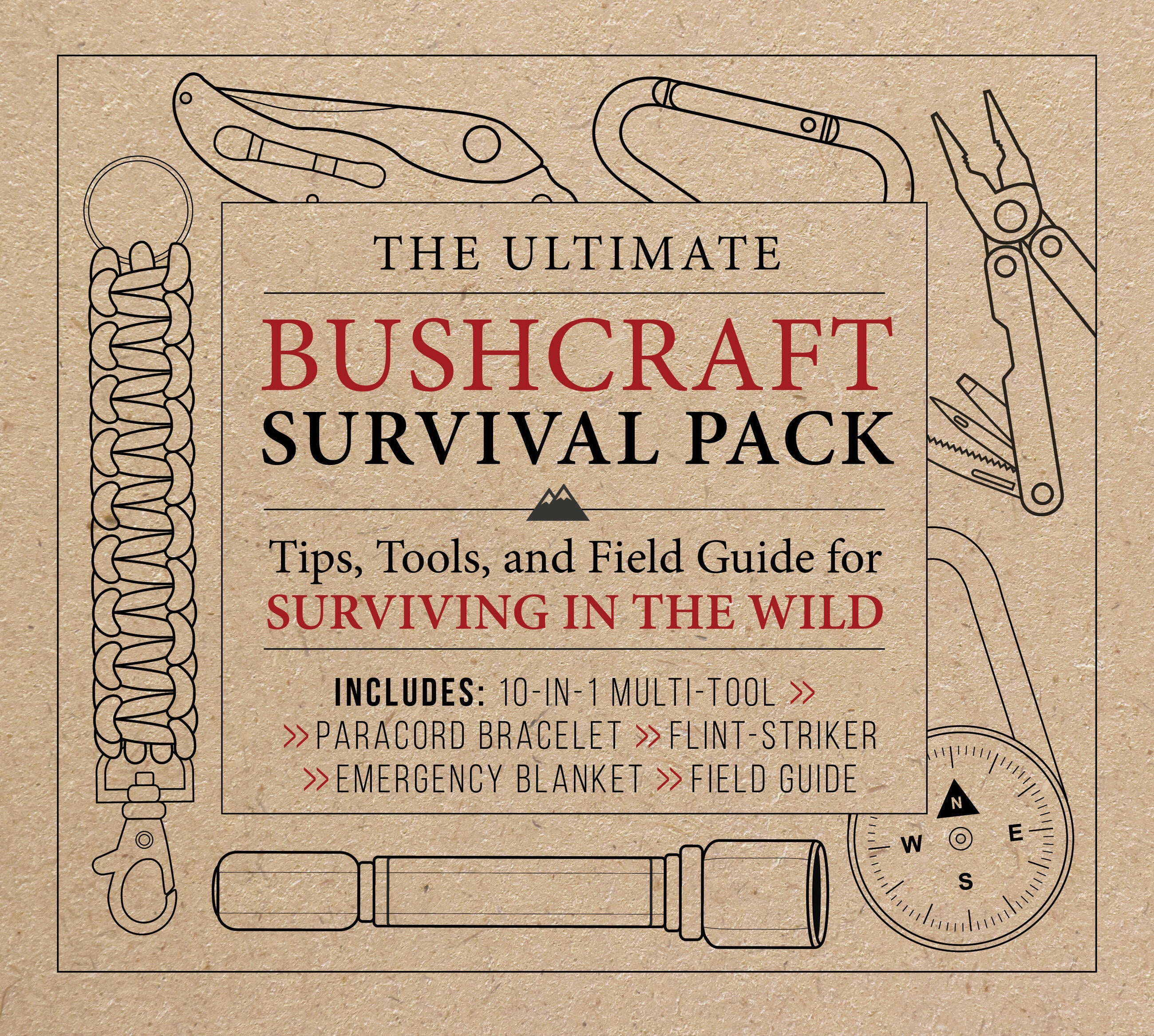 The Ultimate Bushcraft Survival Pack - Walmart.com
