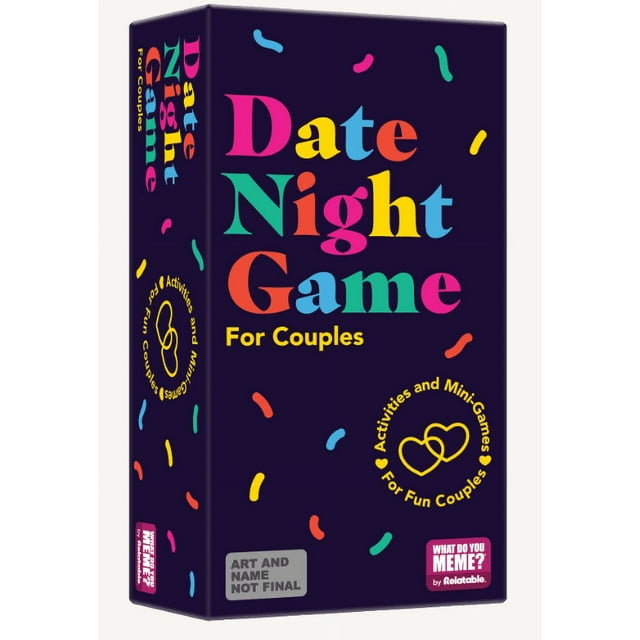 The Ultimate Date Night Game, Couples Relationship Card Game by What Do You Meme?® - Walmart.com
