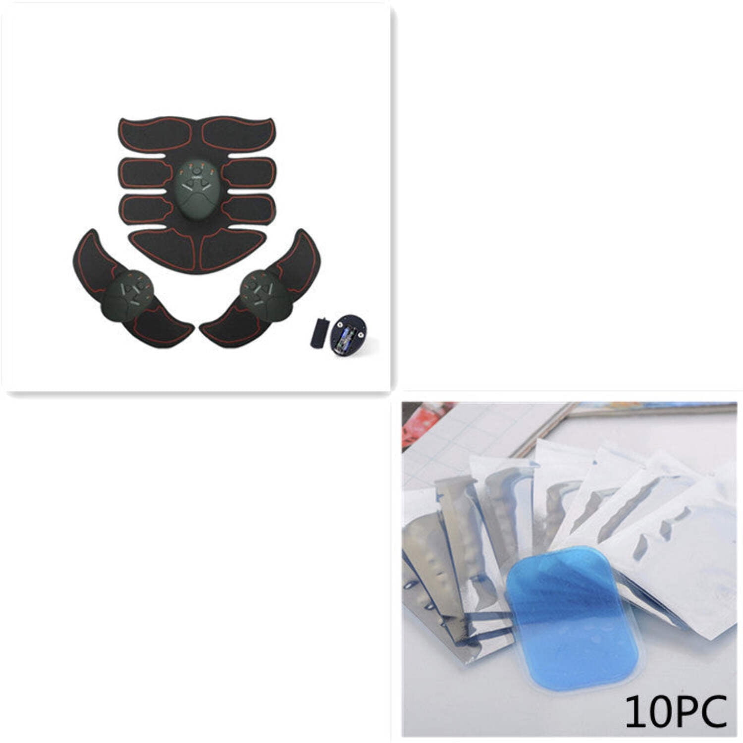 Electric Abdominal Toning Belt for Abs Muscle Trainer - Walmart.com