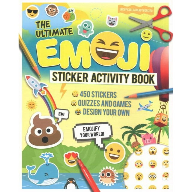 The Ultimate Emoji Sticker Activity Book - Walmart.com