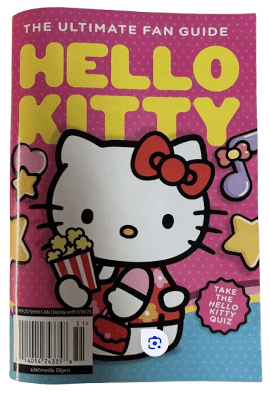 The Ultimate Fan Guide Hello Kitty Digest Magazine 2025 - Walmart.com