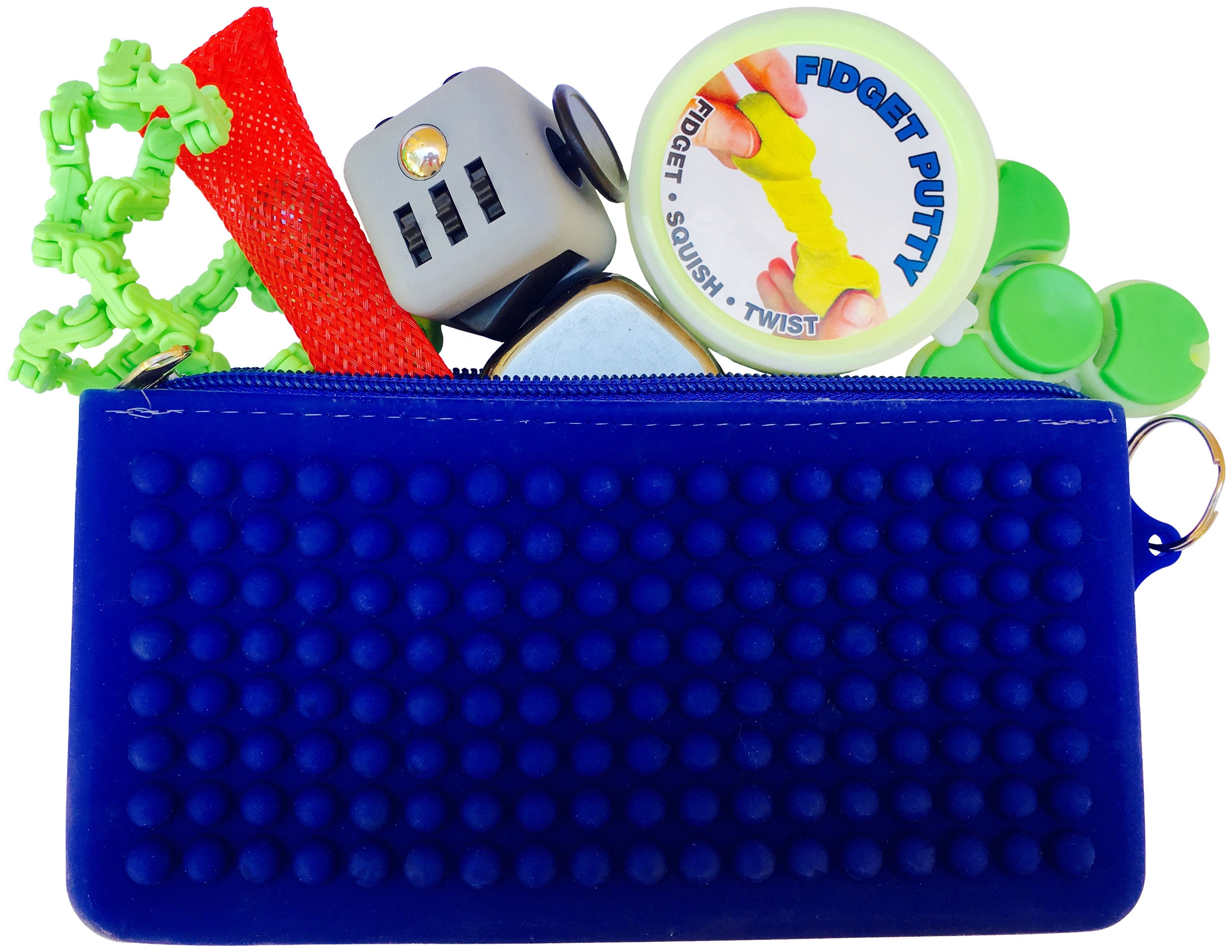 The Ultimate Fidget Bag Holder-blue - Walmart.com