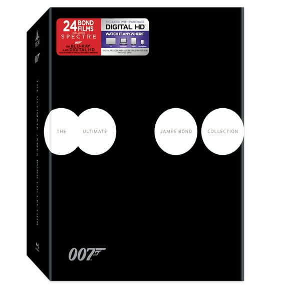 The Ultimate James Bond Collection (Blu-ray + Digital HD) - Walmart.com
