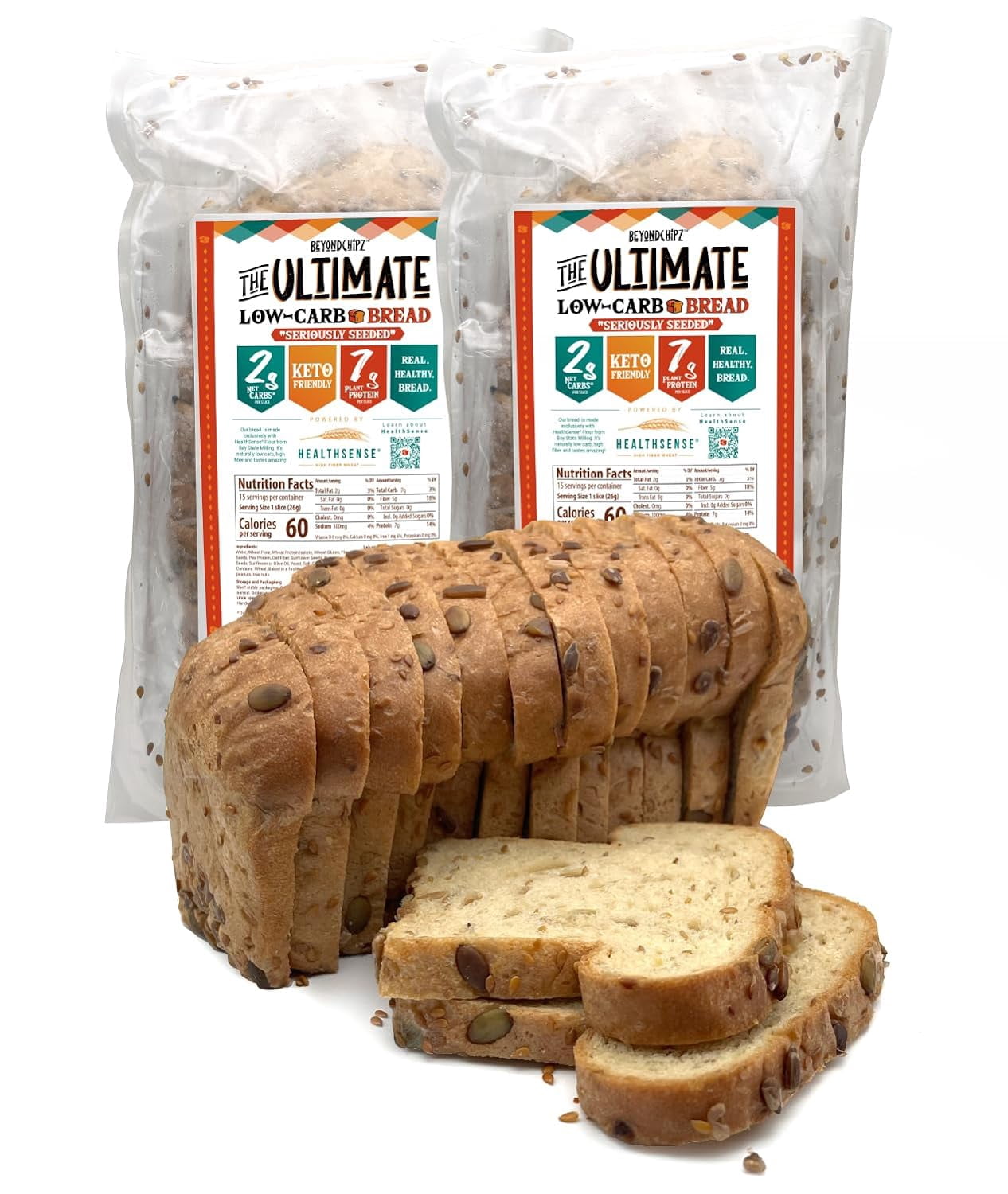 The Ultimate Low Carb Bread, “Seriously Seeded” Powered By HealthSense ...