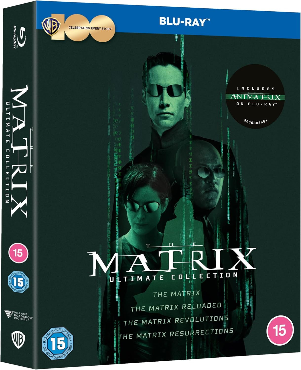 The Ultimate Matrix Collection [Blu-ray] [1999] [2023] [Region Free ...
