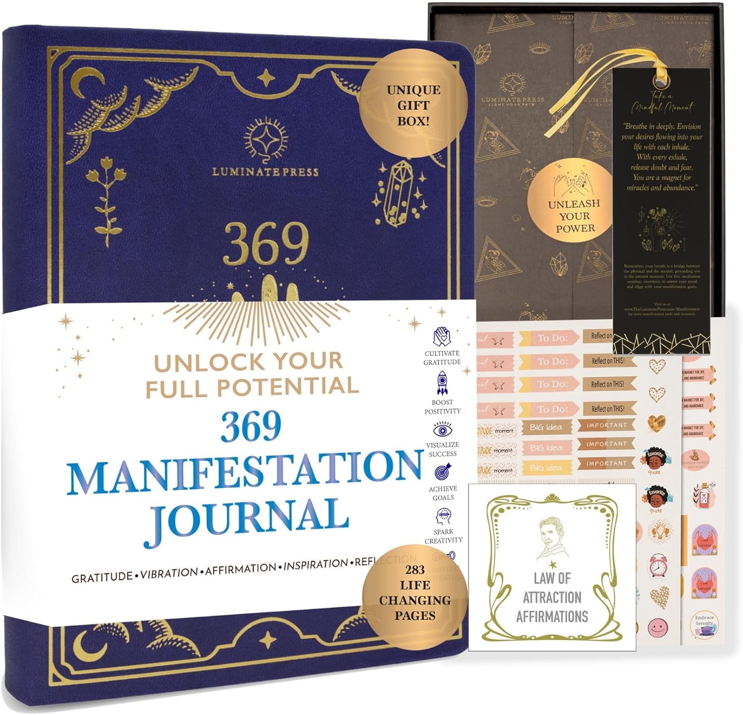 The Ultimate Project 369 Manifestation Journal: A Guided 369 Journal to ...