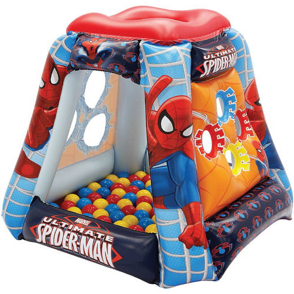 The Ultimate Spider-Man Heroes Tower Playland Ball Pit - Walmart.com