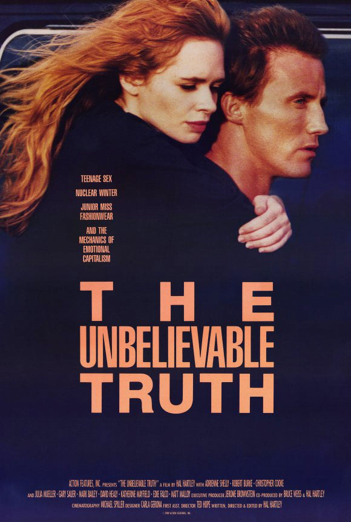 The Unbelievable Truth - movie POSTER (Style B) (27" x 40") (1990 ...